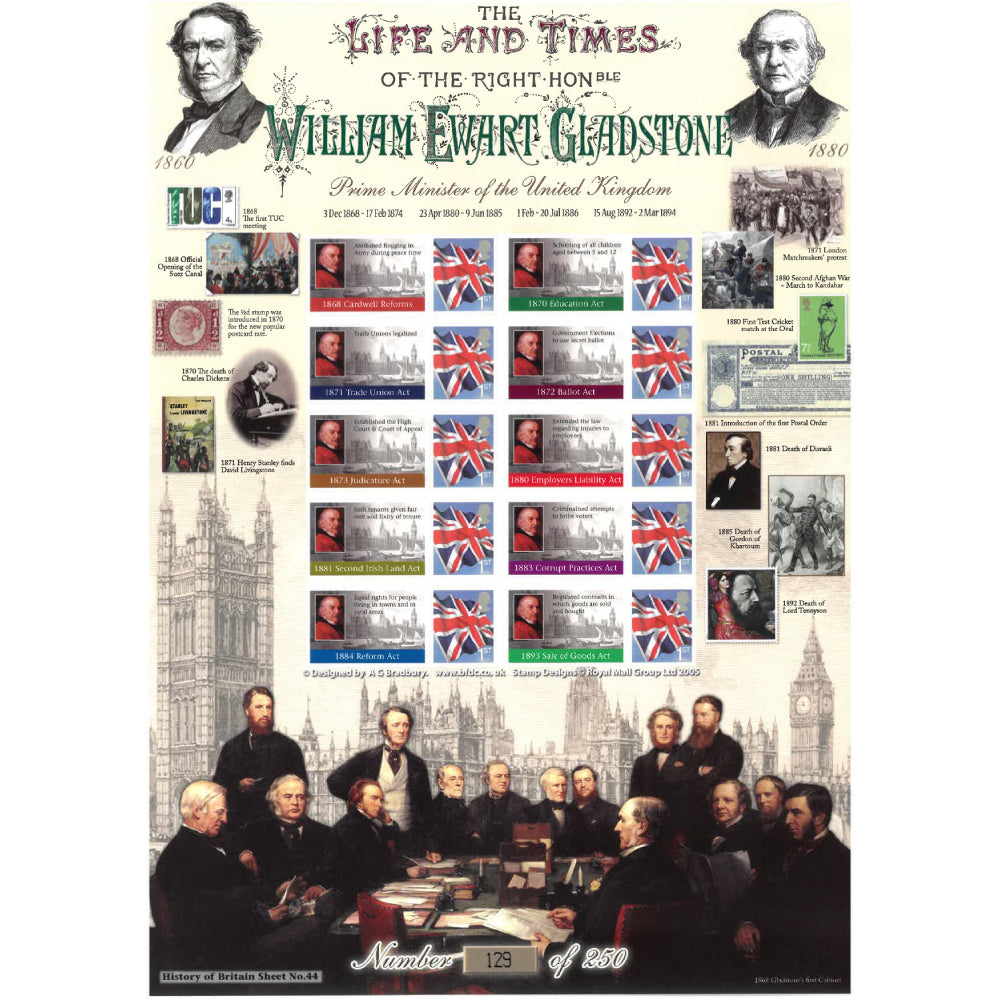 Stamps - Politics Customised Stamp Sheets