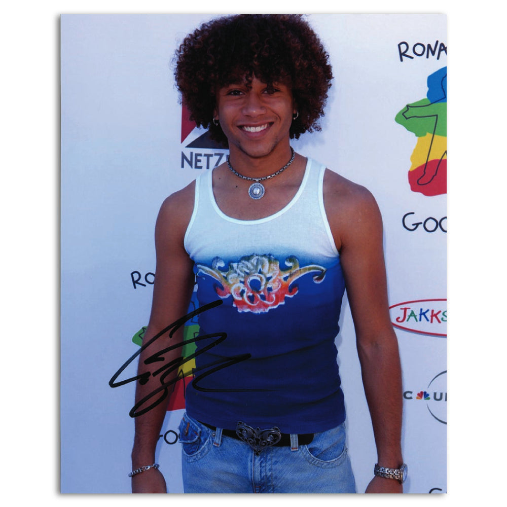 Corbin Bleu Autograph Signed Colour Photograph