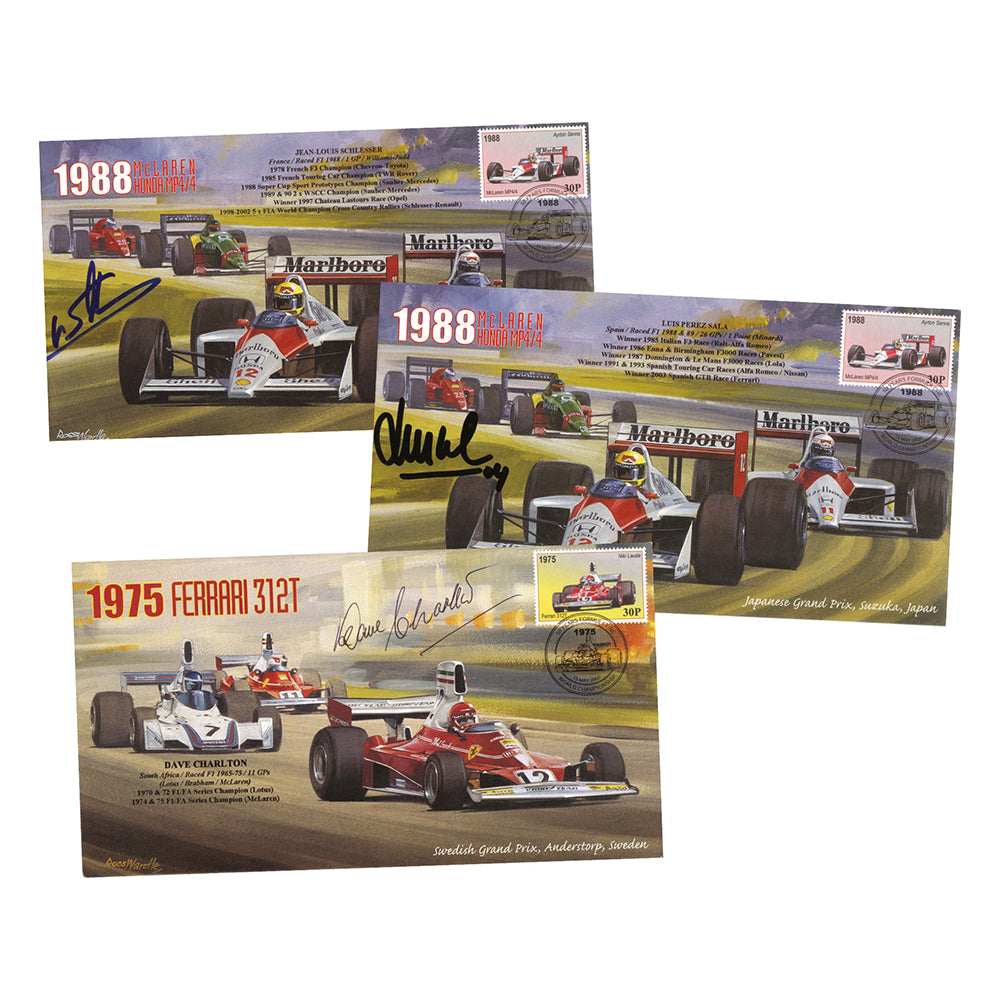 Formula 1 Signed Covers