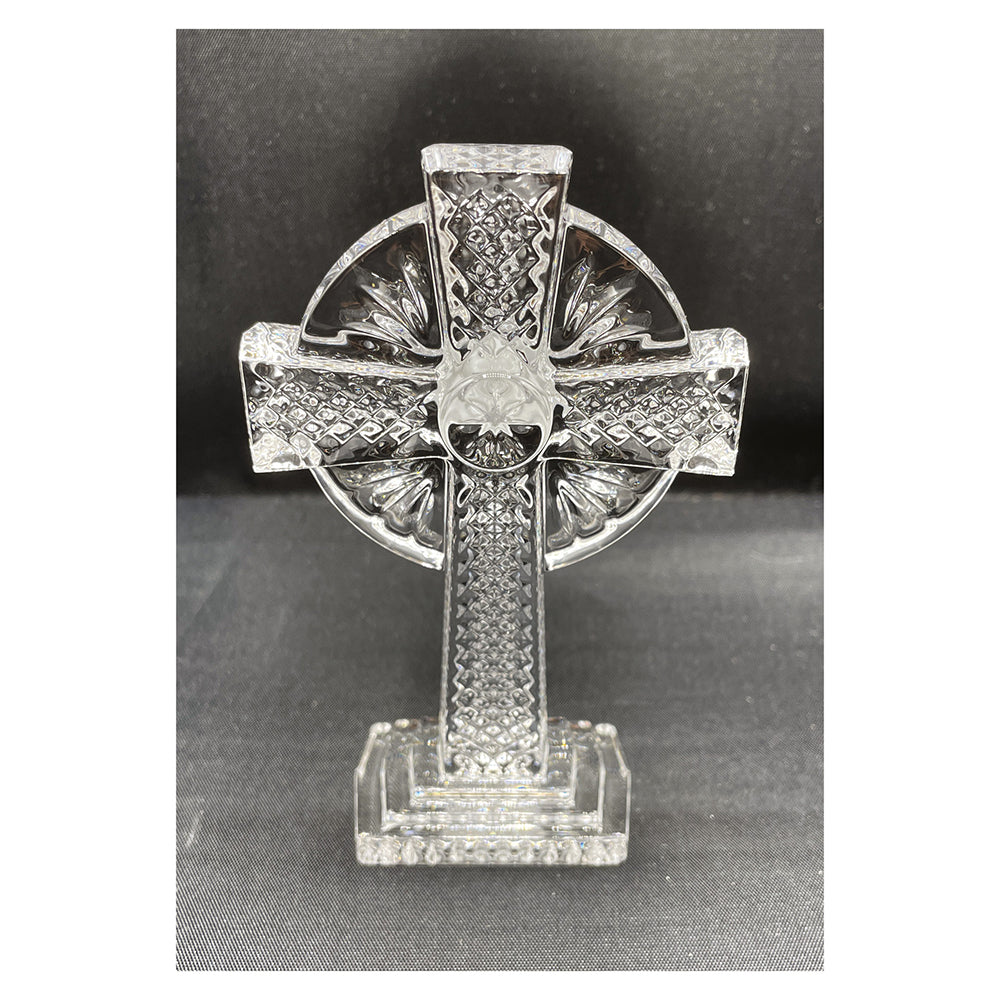 Waterford Crystal Standing Celtic Cross Ornament