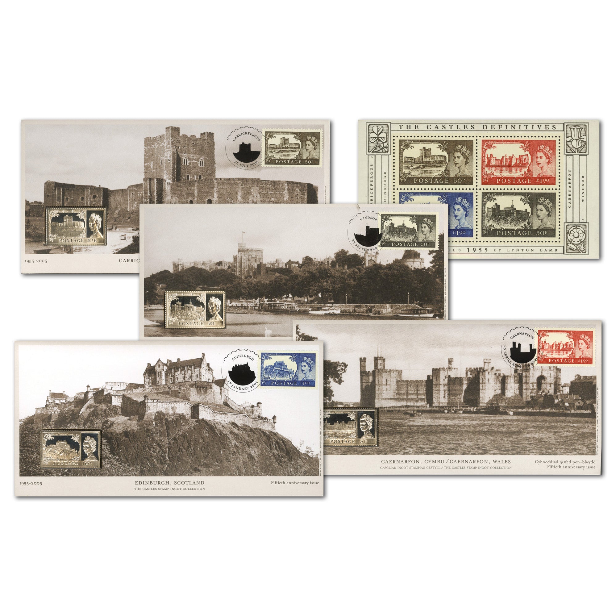 The Castles Stamp Ingot Collection