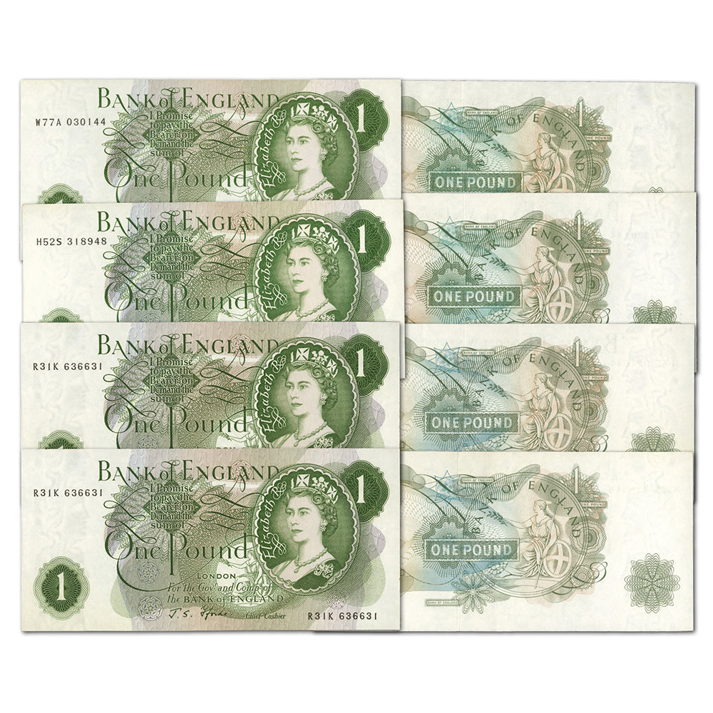 GB 1960-70s £1 Notes