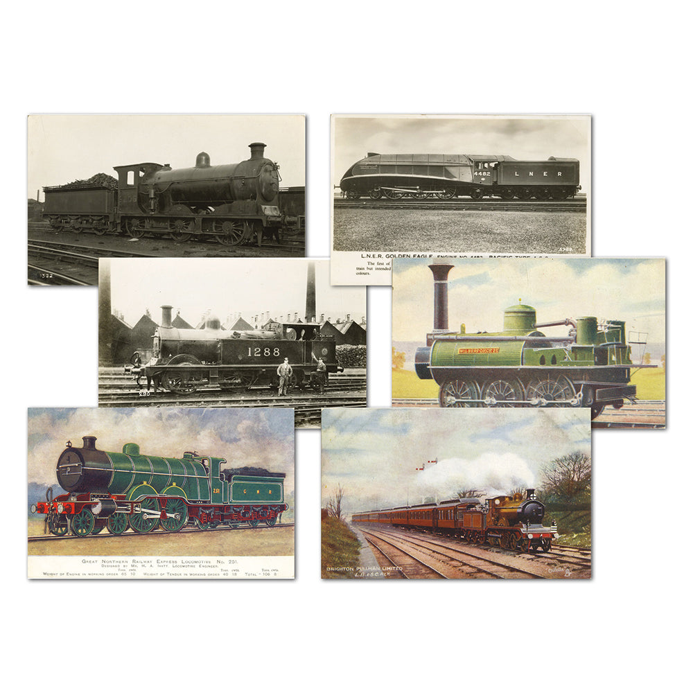 Vintage Railway postcards 125+