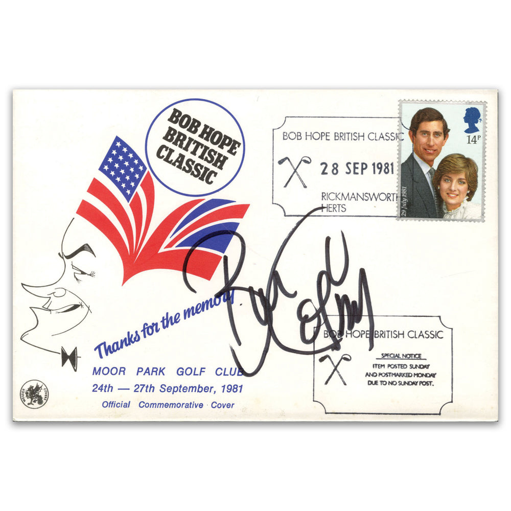 1981 Bob Hope British Classic - Signed by Bill Cosby