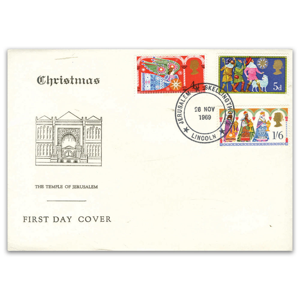 1969 Christmas Temple of Jerusalem Official-Skellingthorpe H/S