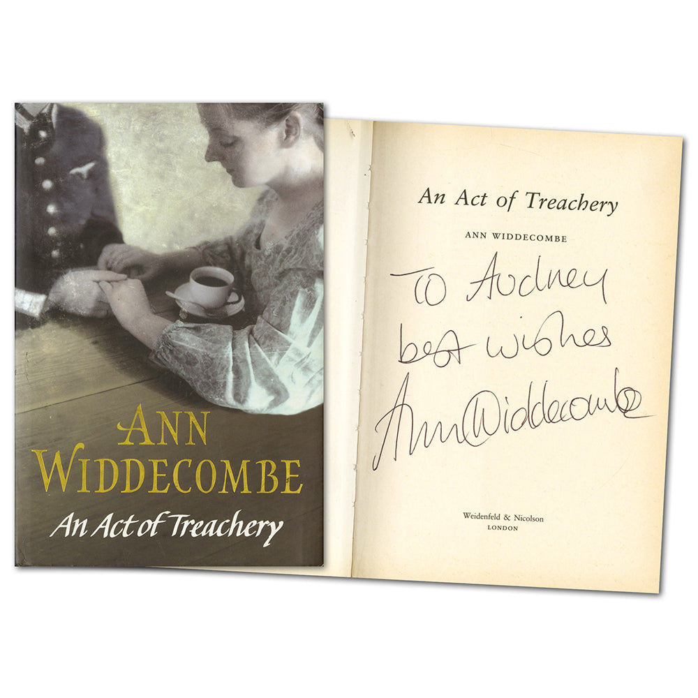 Ann Widecombe Signed Book