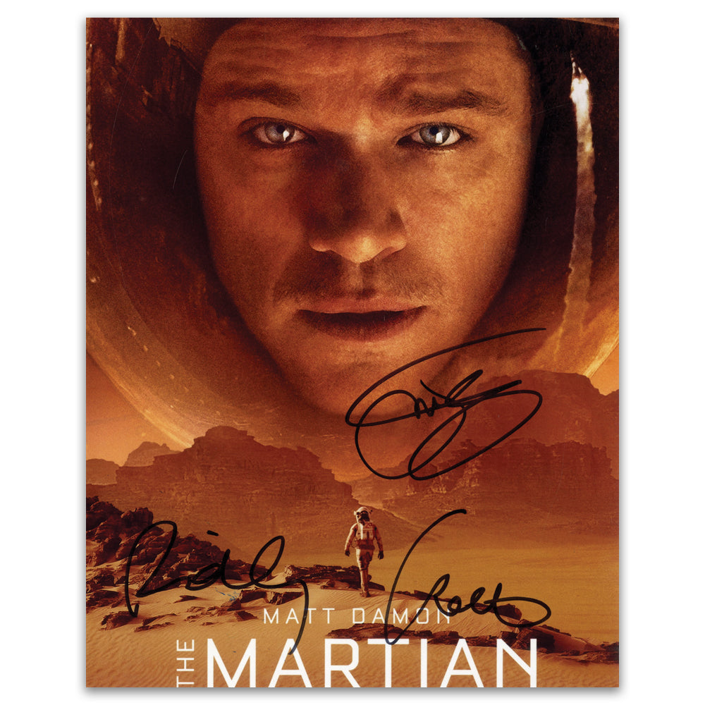 Ridley Scott & Jeff Daniels Autograph