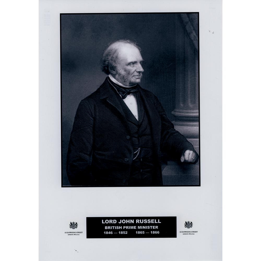 Lord John Russell Autograph