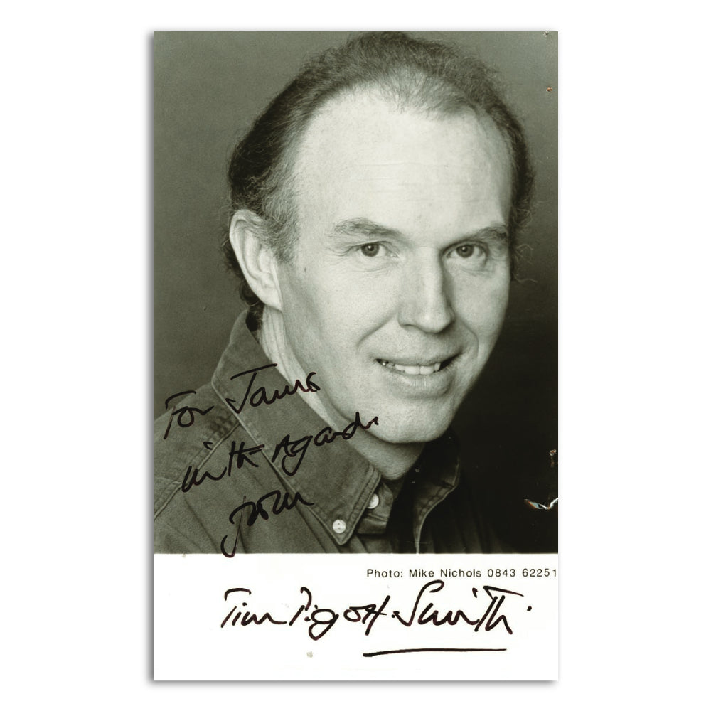 Tim Pigott-Smith - Autograph - Signed Black and White Photograph