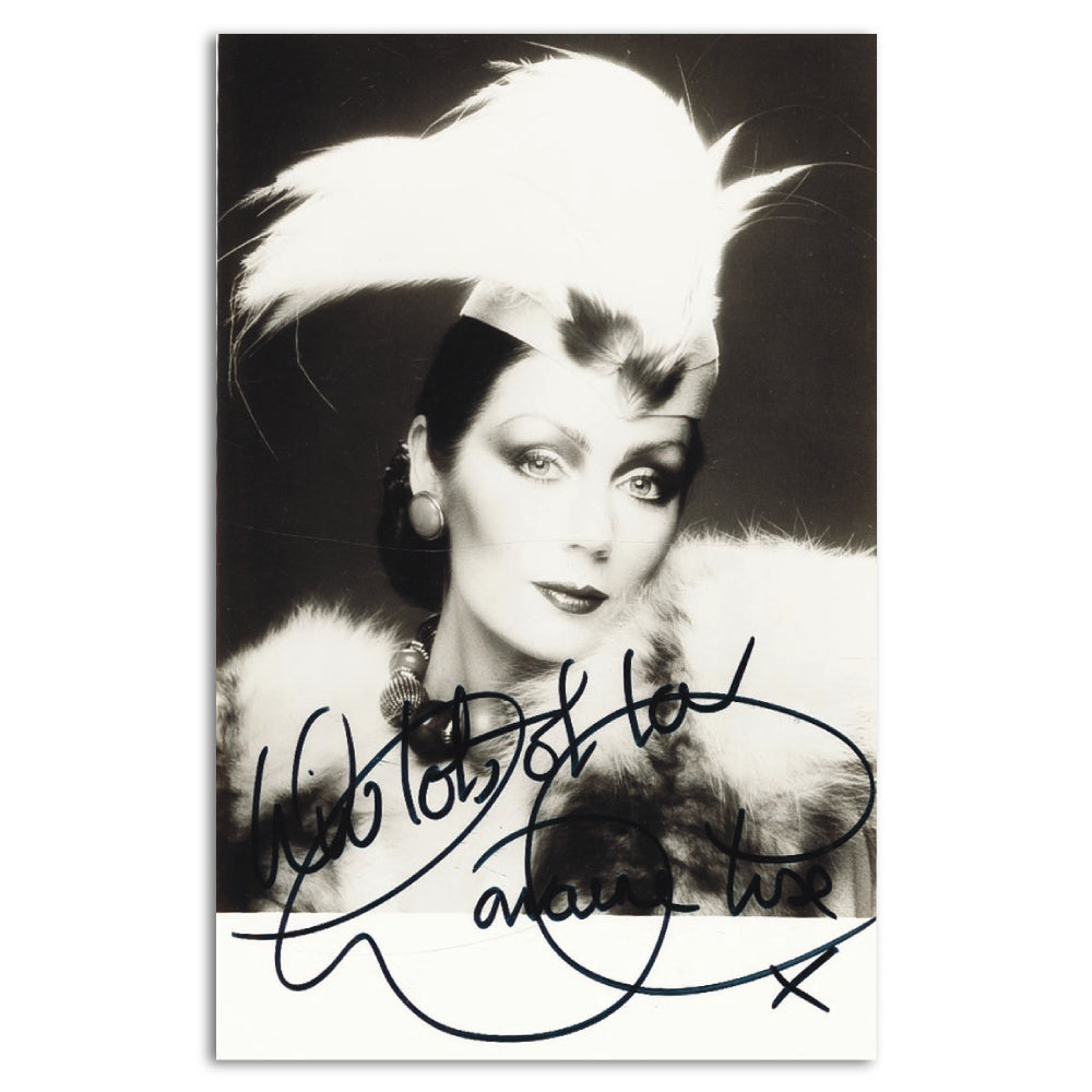 Lorraine Chase - Autograph - Signed Black and White Photograph
