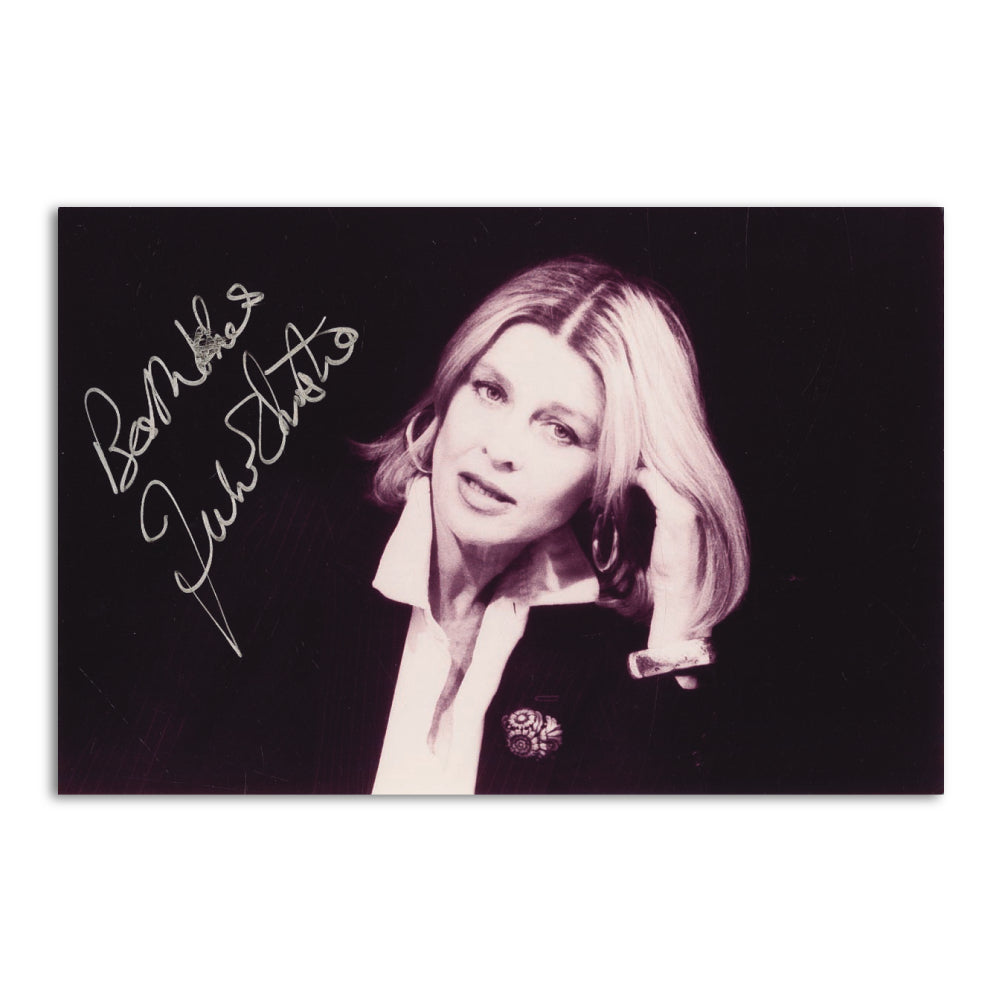 Julie Christie - Autograph - Signed Black and White Photograph