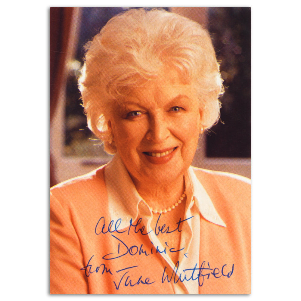June Whitfield - Autograph - Signed Colour Photograph