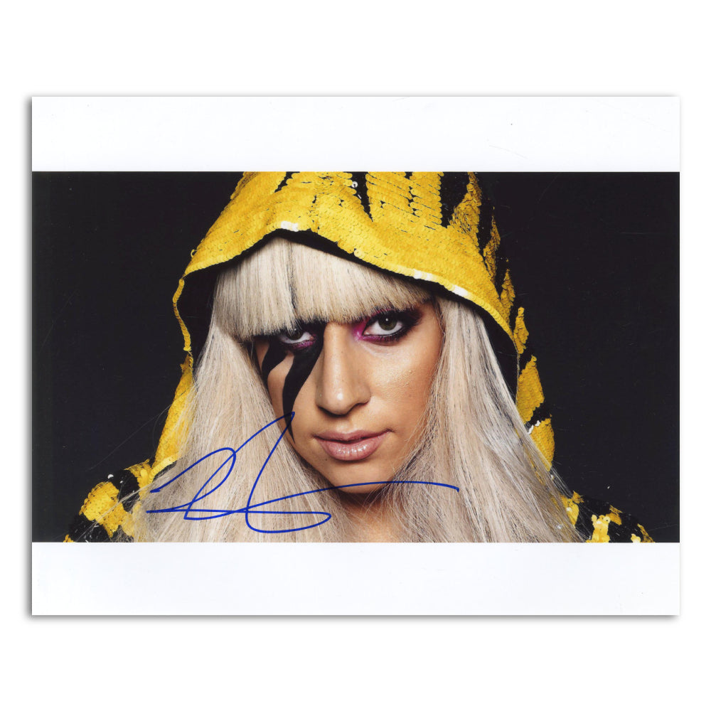 Lady Gaga - Autograph - Signed Colour Photograph
