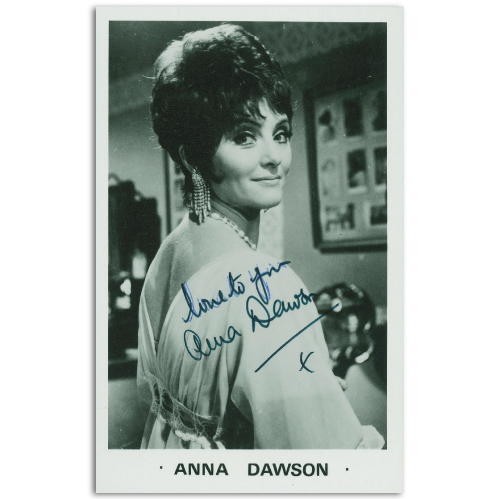 Anna Dawson - Autograph - Signed Black and White Photograph