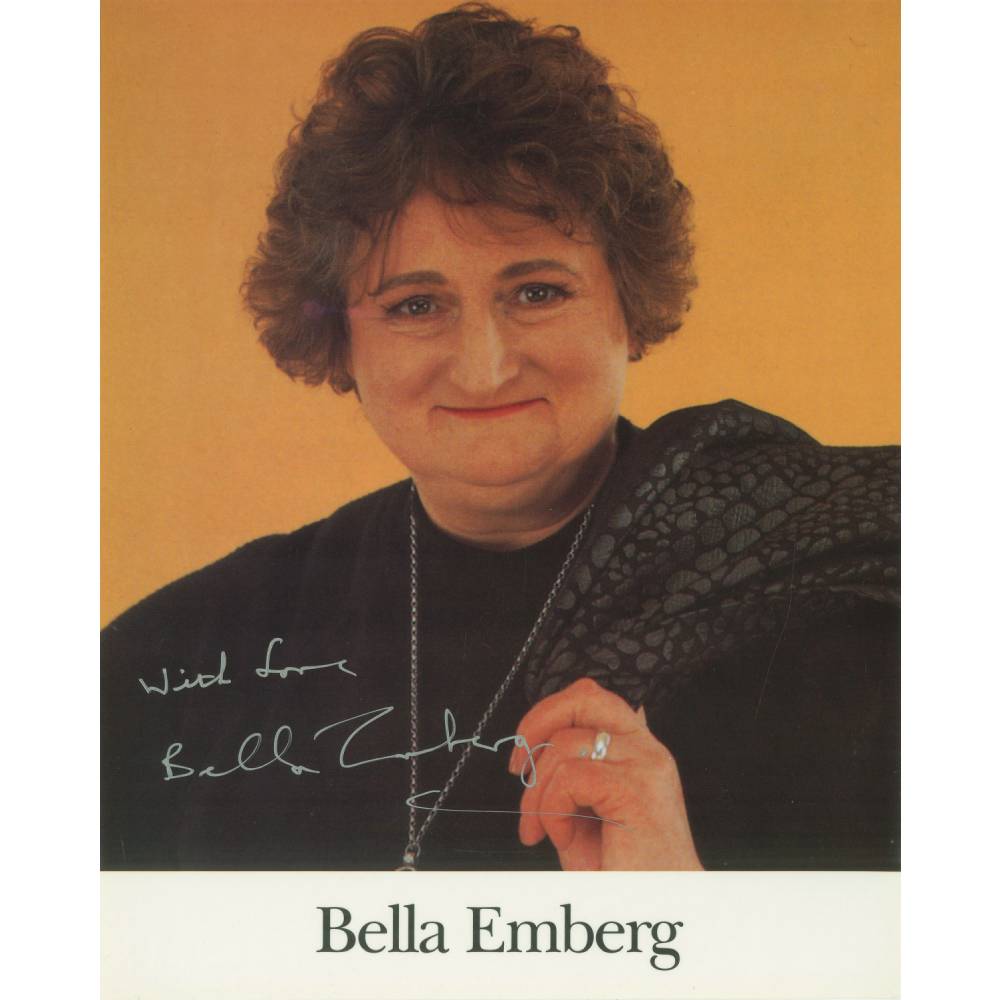 Bella Emberg Autograph Signed Photograph