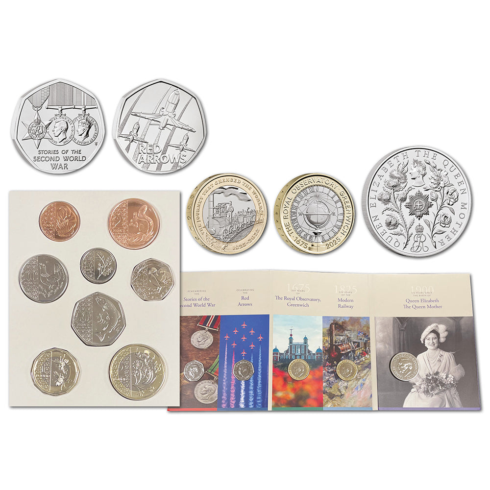 2025 Brilliant Unciculated Annual Coin Set