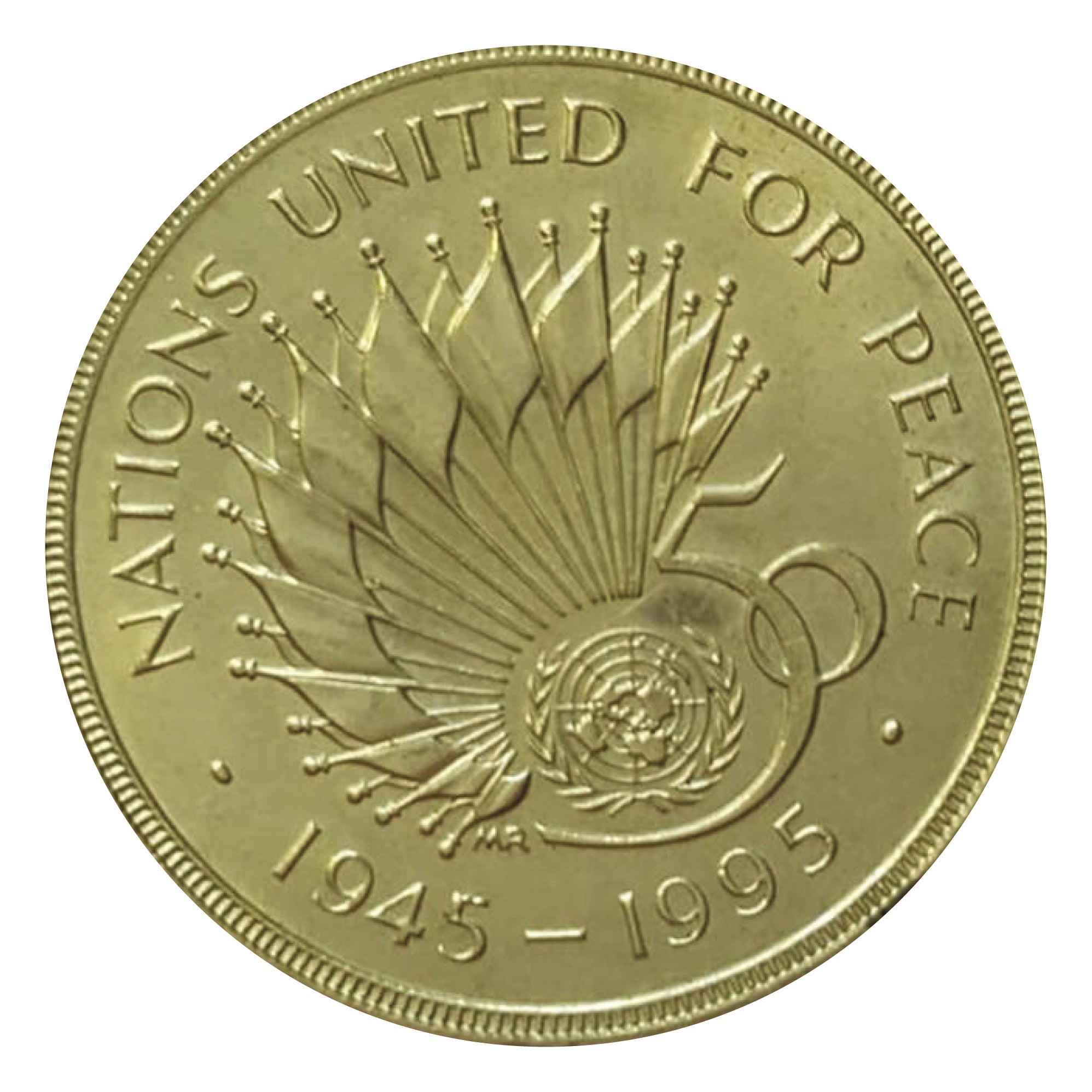 1995 Nations United for Peace £2 Coin
