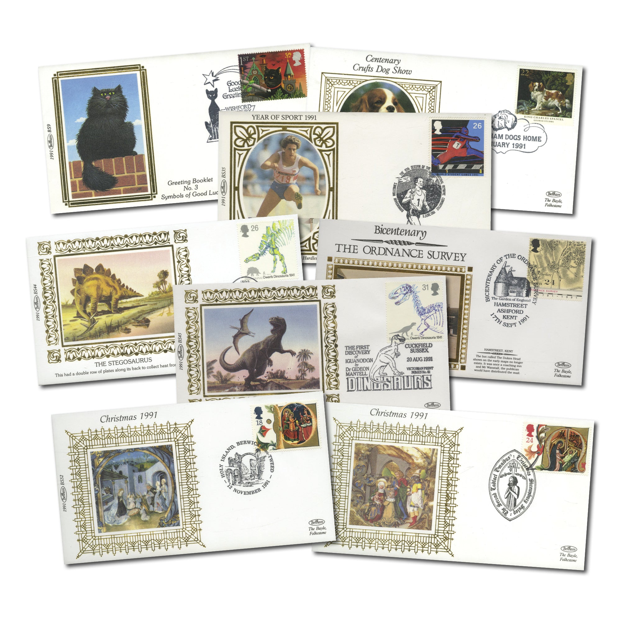 Benham BS covers 1980 -91 (12 albums)