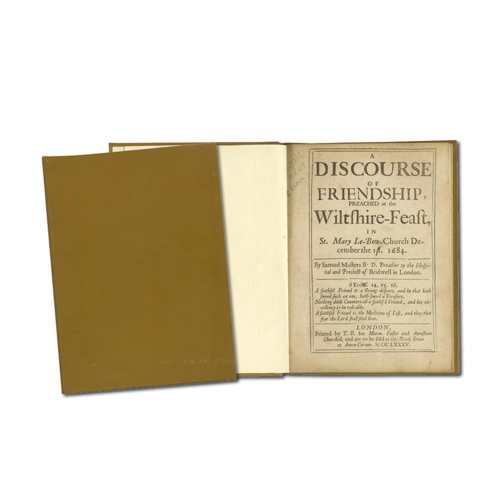 1684 Pamphlet 'A Disclosure of Friendship' - Rare