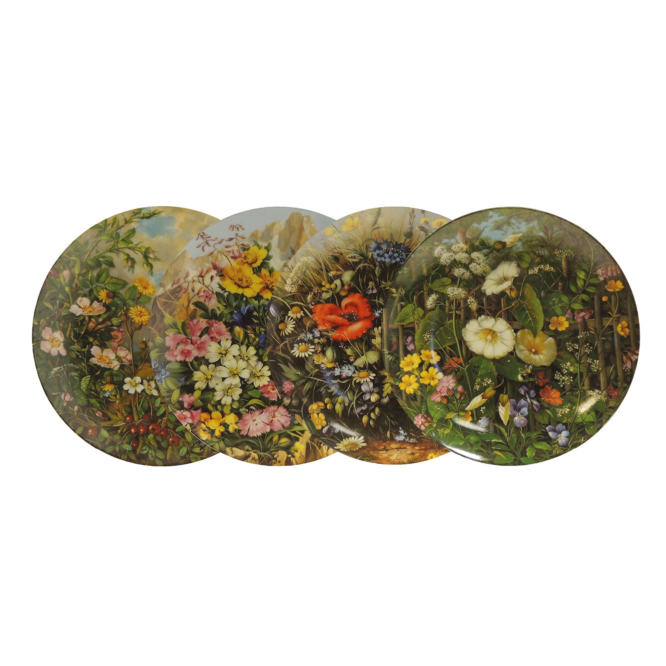 Furstenberg Collector Plates - Wilde Schonheiten - Set of 10