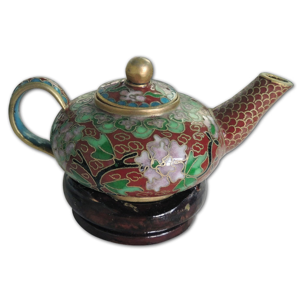 Cloisonne Teapot