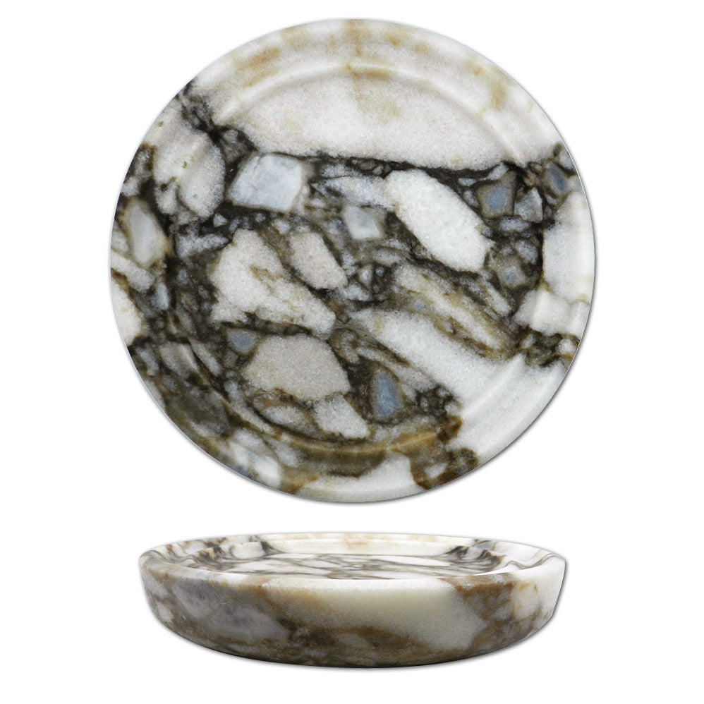 Calcutta Marble Serving Plate