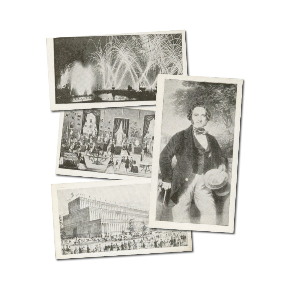 Crystal Palace Souvenir Cards (40) R & J Hill