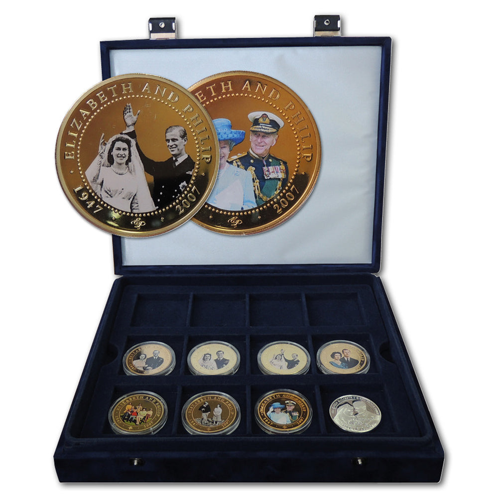 Diamond Wedding Gold Plated Coins
