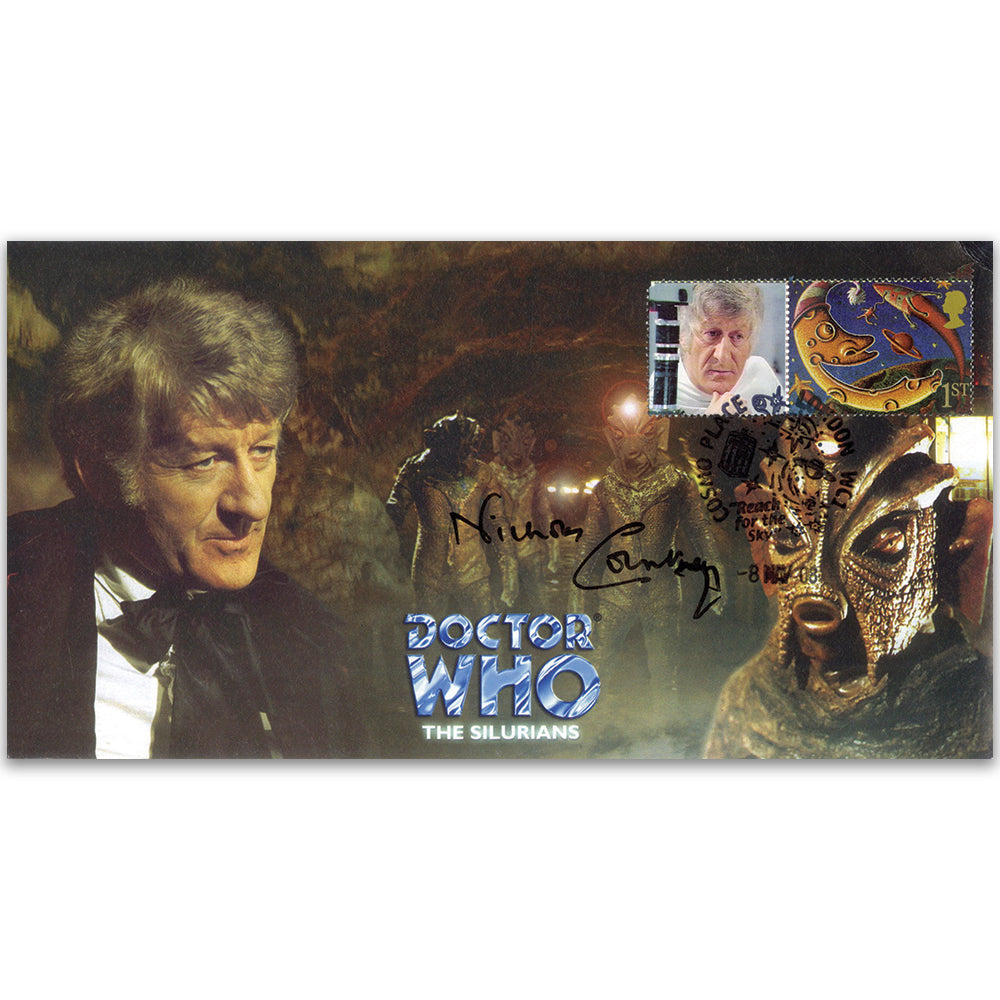 Doctor Who The Silurians - Signed Nicholas Courtney