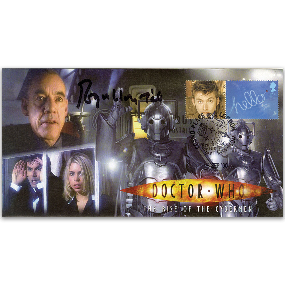 Doctor Who Rise Cybermen - Signed Roger Lloyd Pack