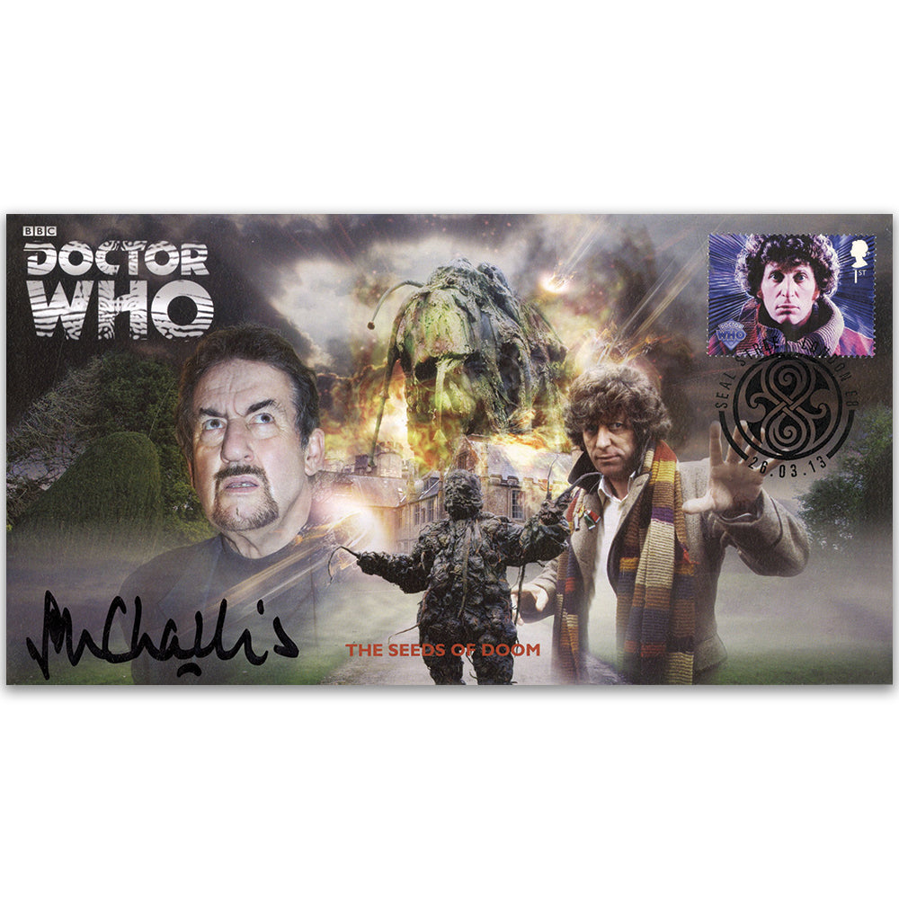 Doctor Who Seeds of Doom - Signed John Challis