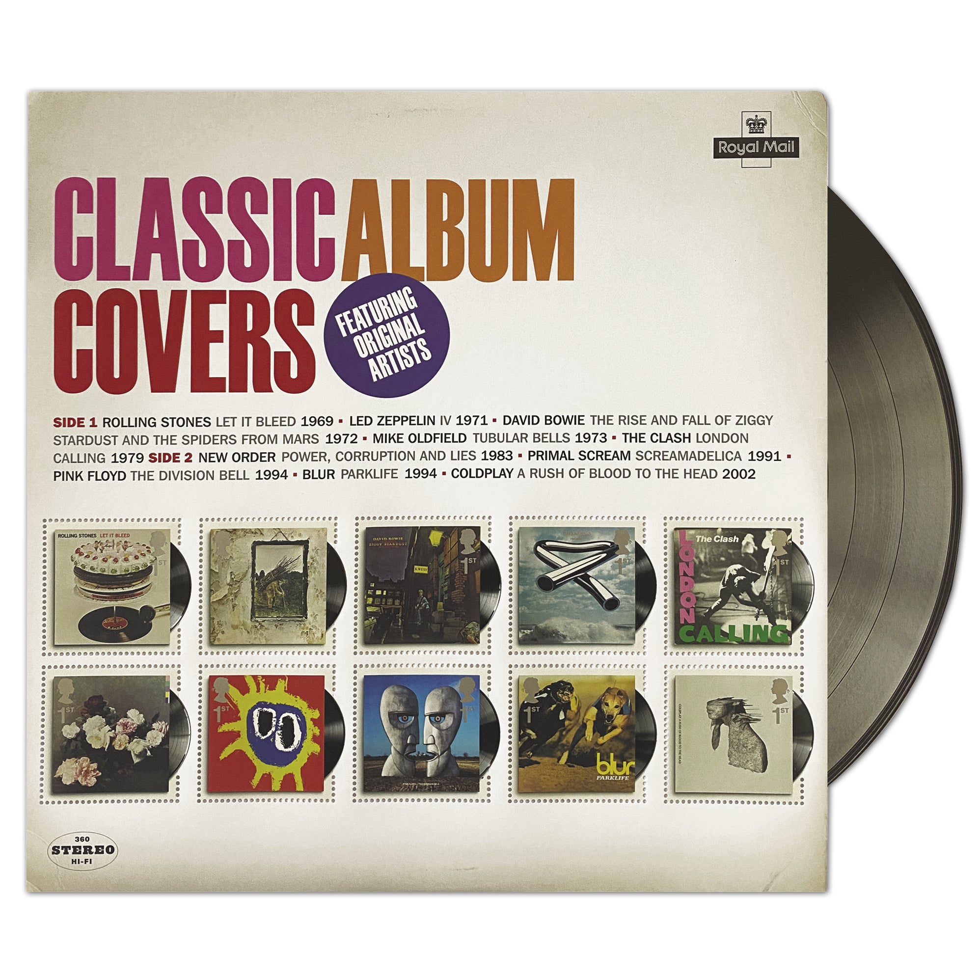 2010 Classic Album Covers Miniature Sheet (MS3019) - Mint