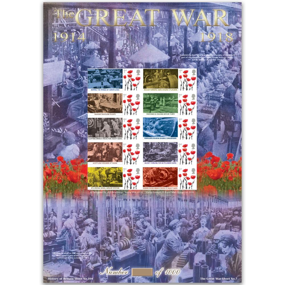 Stamps - War & Conflict Customised Stamp Sheets