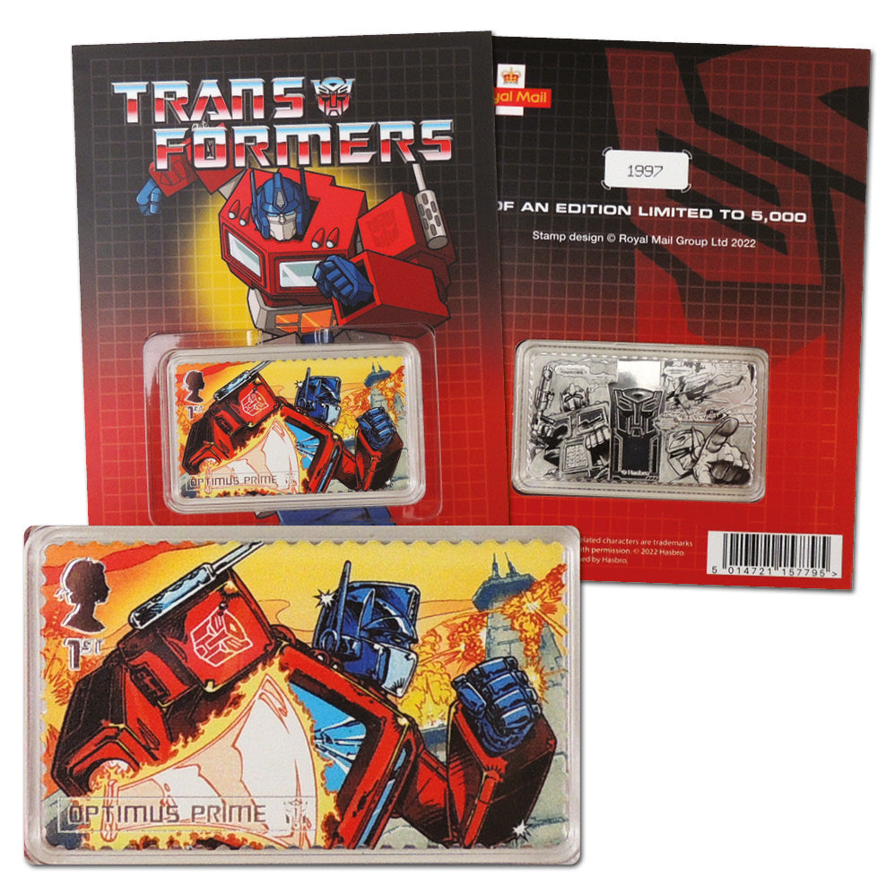 Transformers Optimus Prime Stamp Ingot