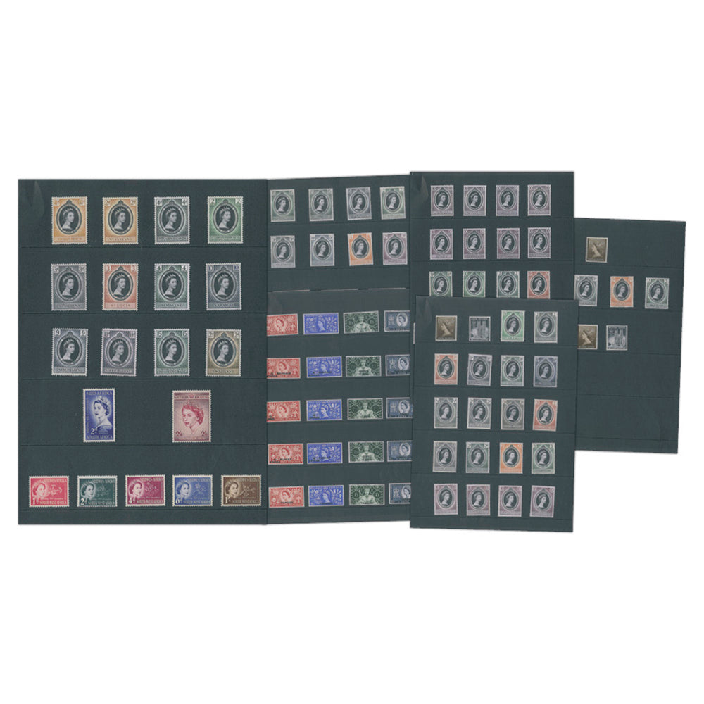 1953 Coronation B.Commonwealth Mounted Mint Omnibus