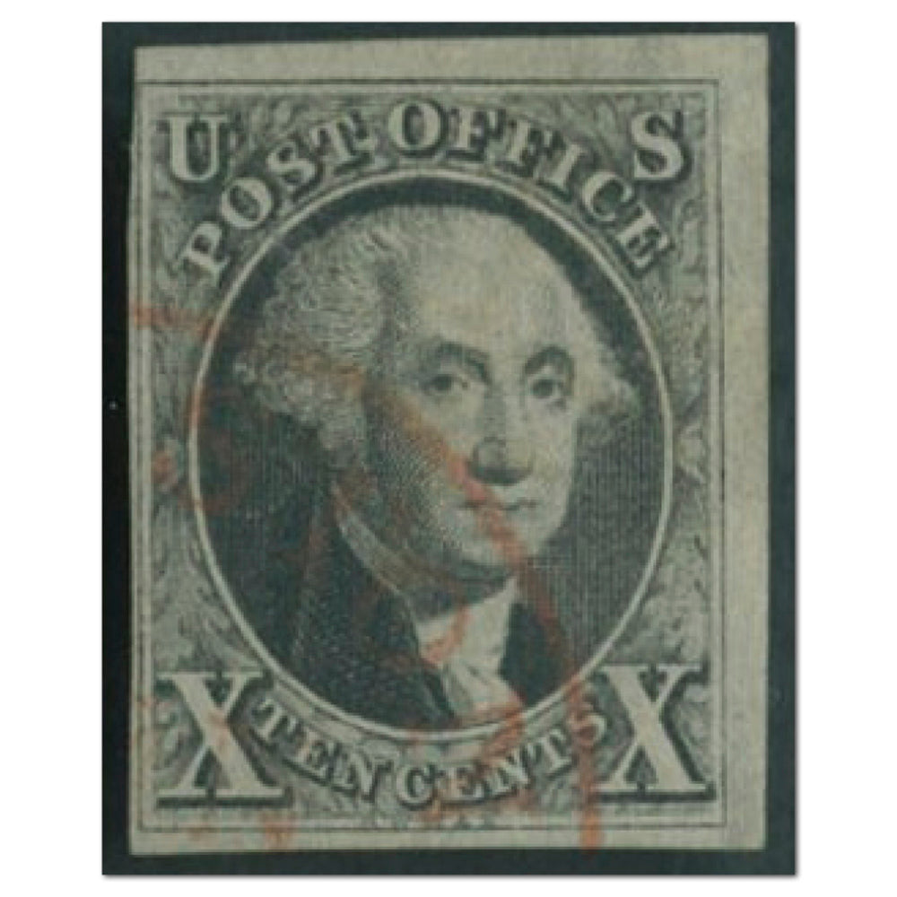 USA George Washington 10 cents Used