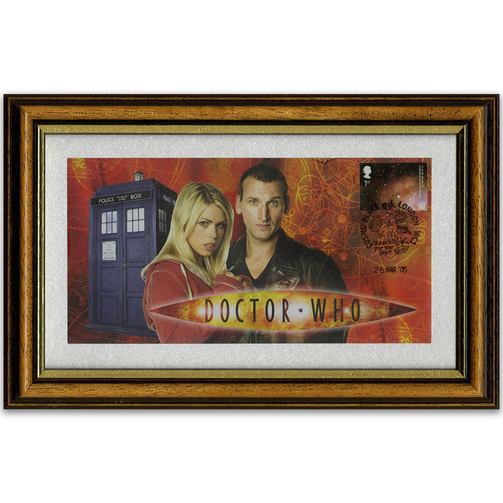 Dr Who framed cover, pmk 26/3