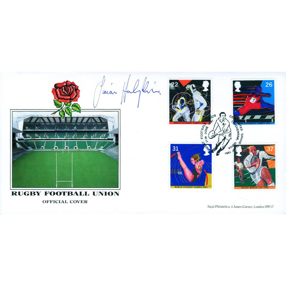 1991 RFU Official - Signed by Simon Hodgkinson