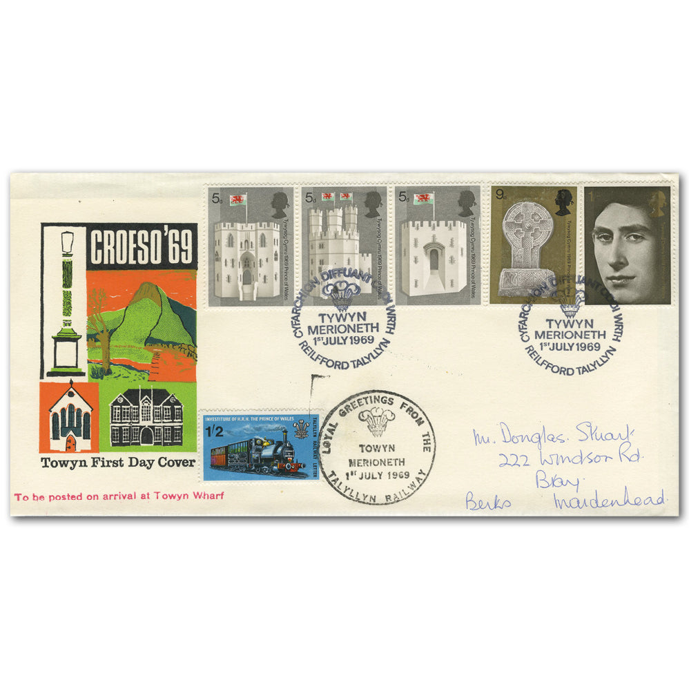 1969 Investiture Towyn Official-Tywyn Merioneth H/S Talyllyn