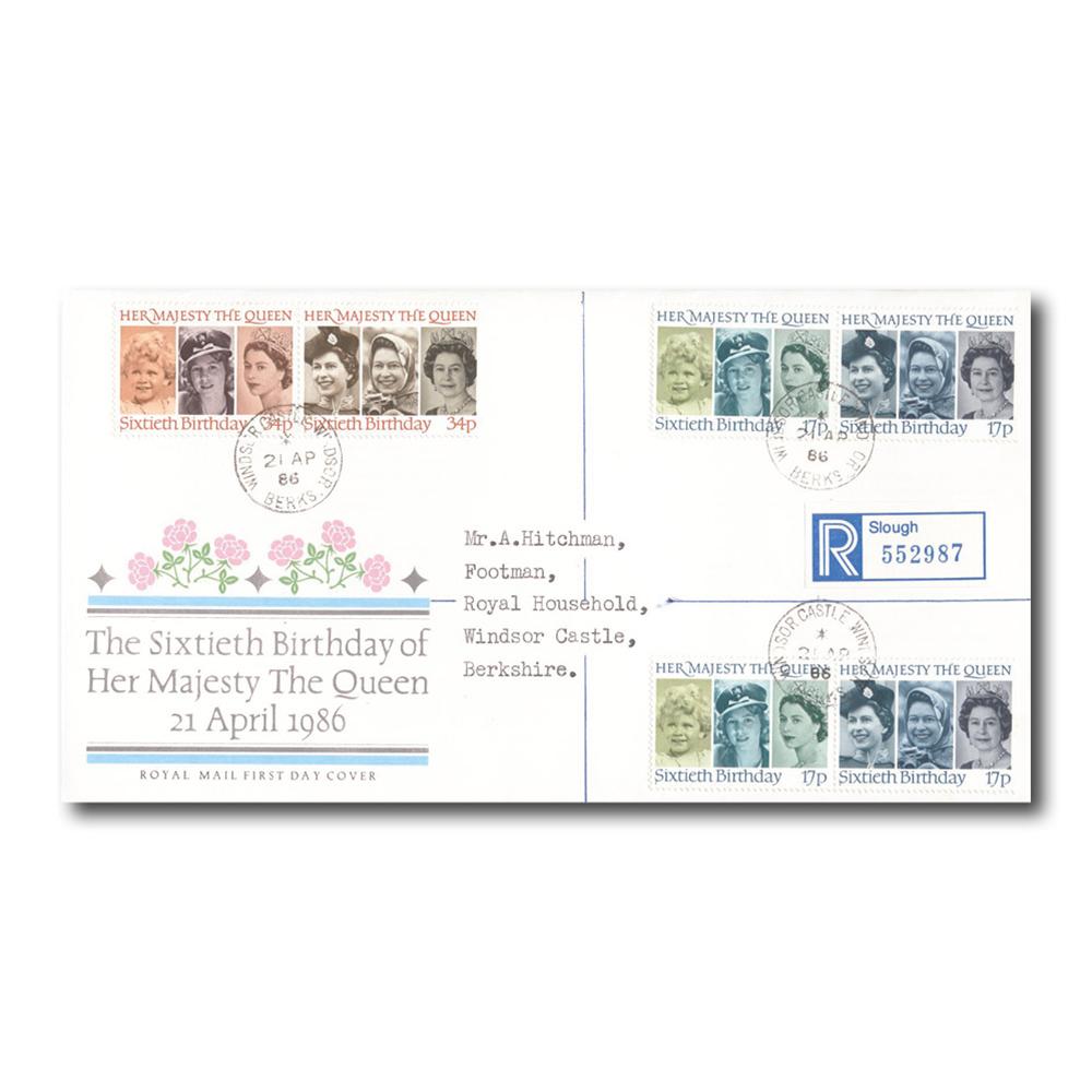 1986 Queen's 60th Birthday - Windsor Castle CDS