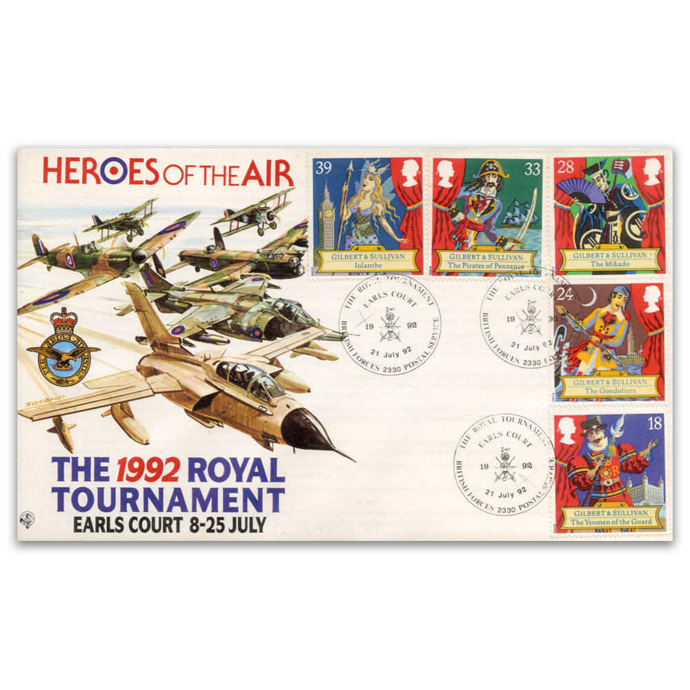 1992 Gilbert & Sullivan, BFPS 2330 Official. Scarcest official for thi