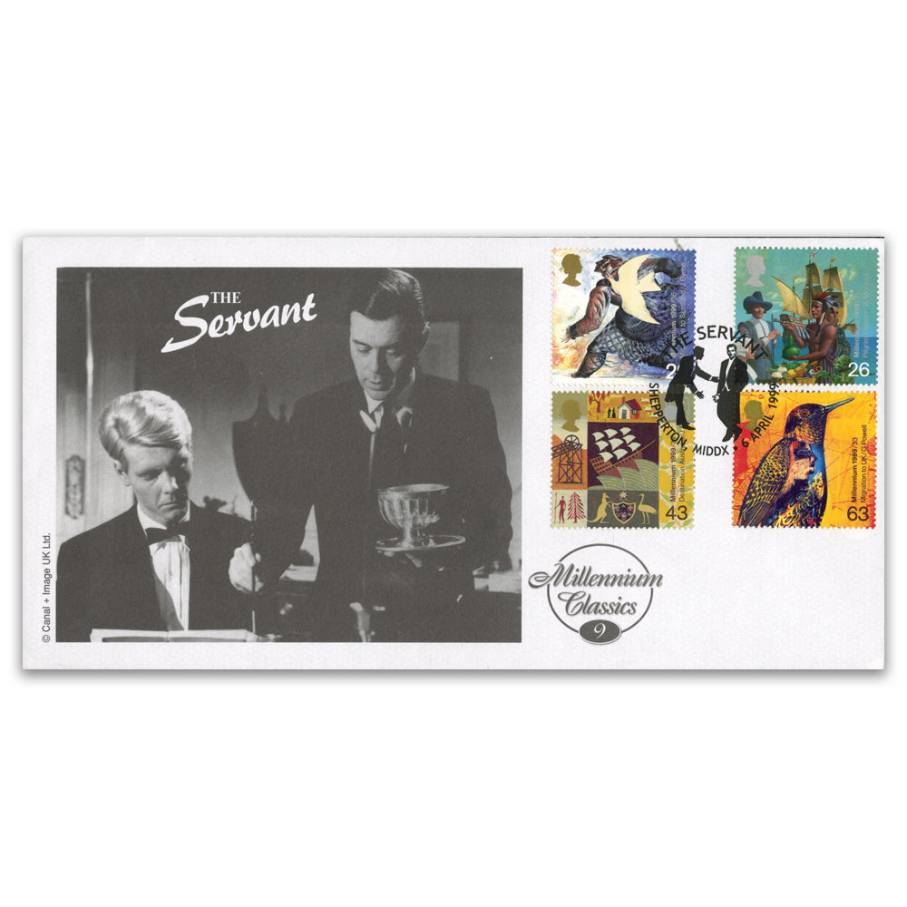 1999 Settlers Tales Cambridge Stamp Centre Official -The Servant hands