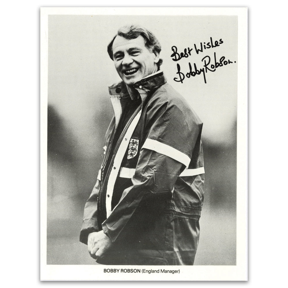 Bobby Robson Autograph