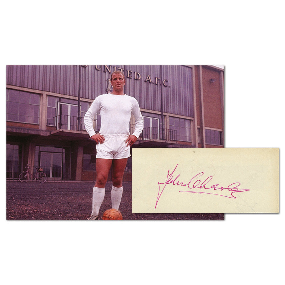 John Charles Autograph