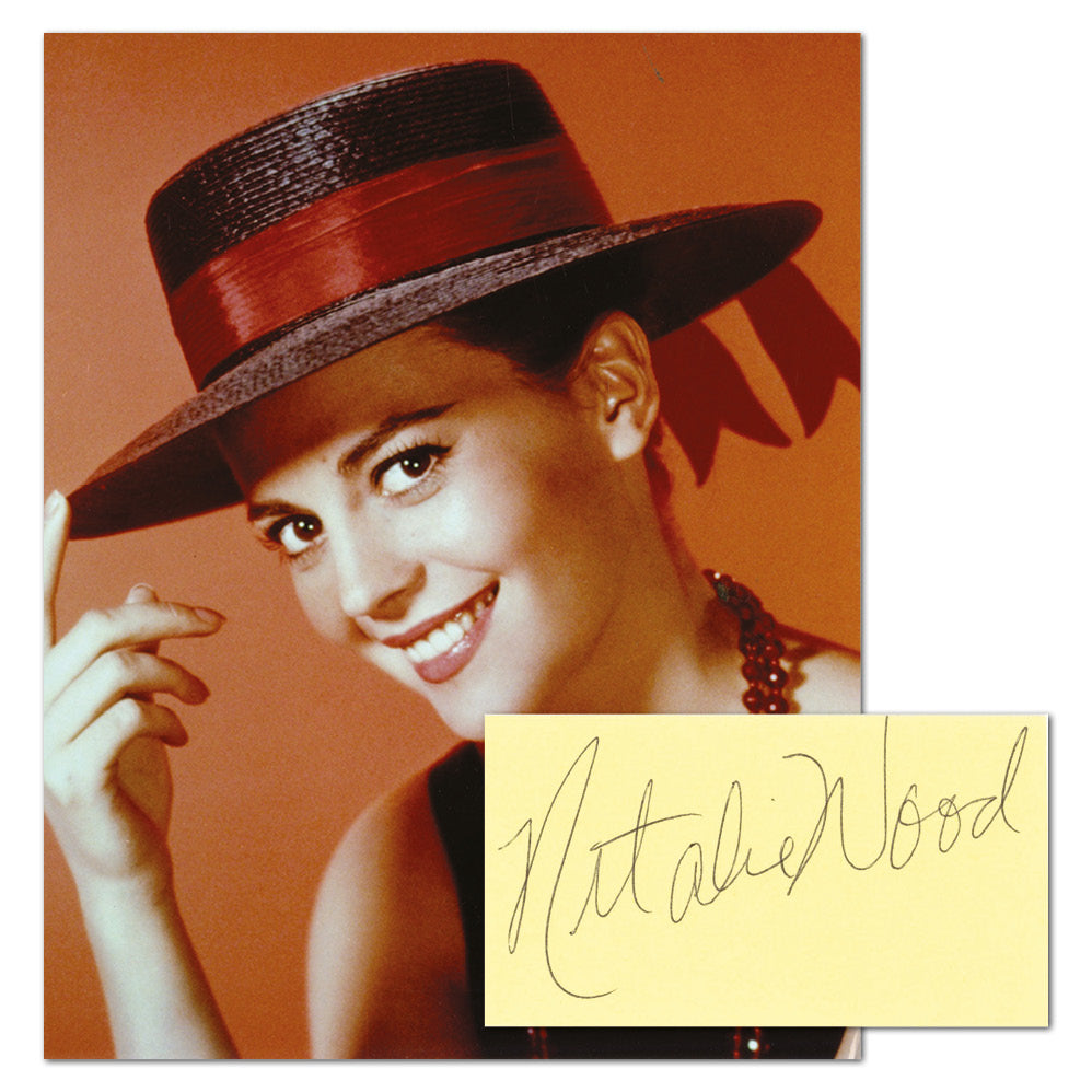 Natalie Wood Autograph