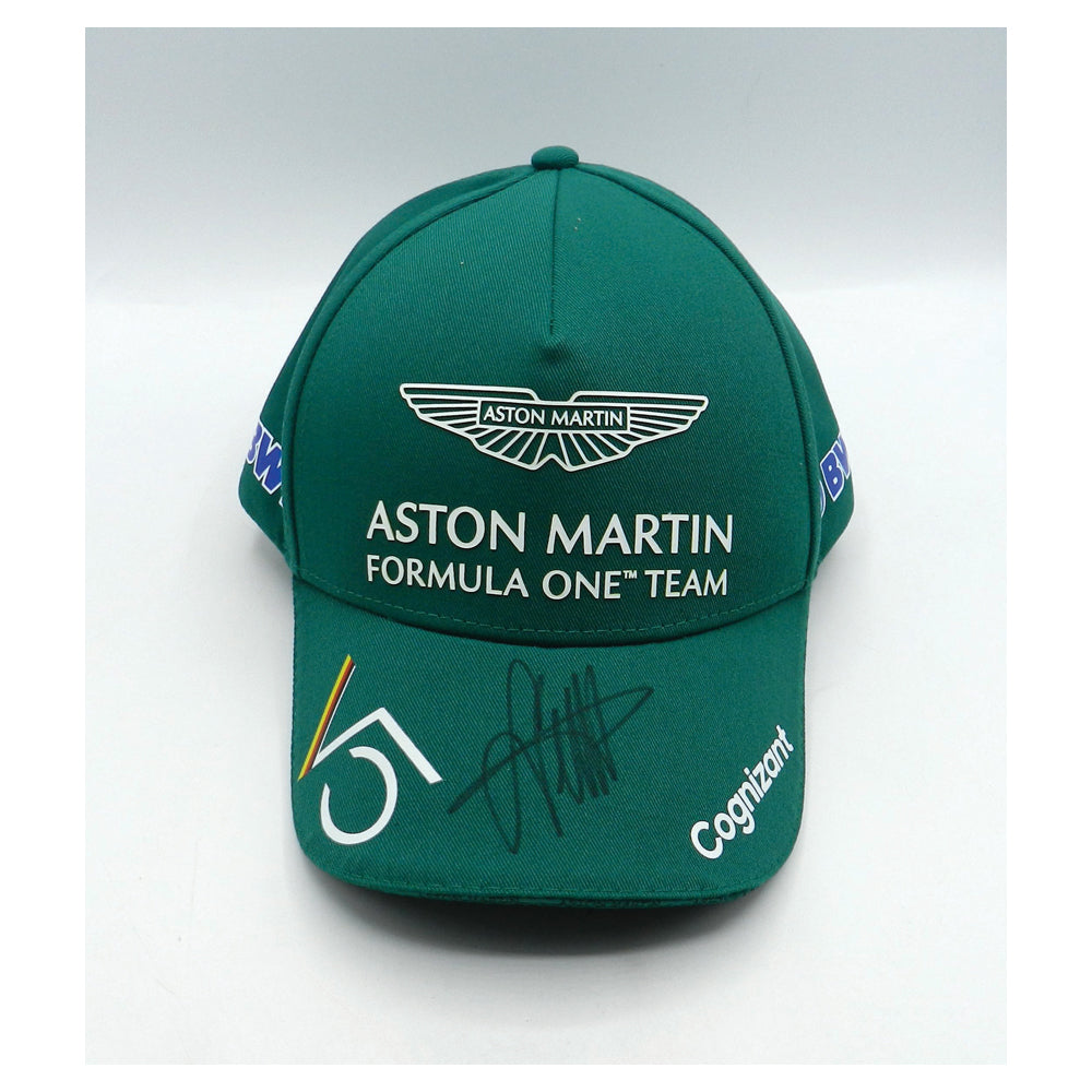 Sebastian Vettel Signed Aston Martin Cap