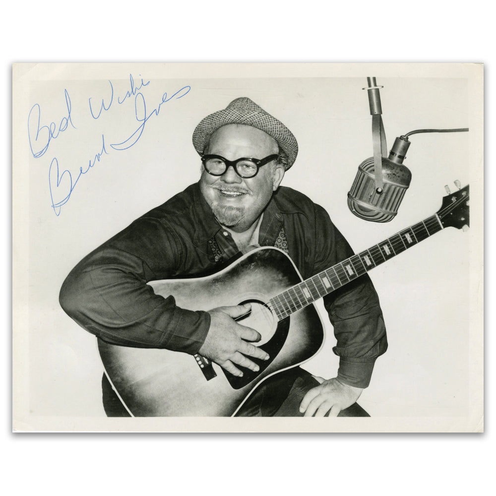 Burl Ives Autograph