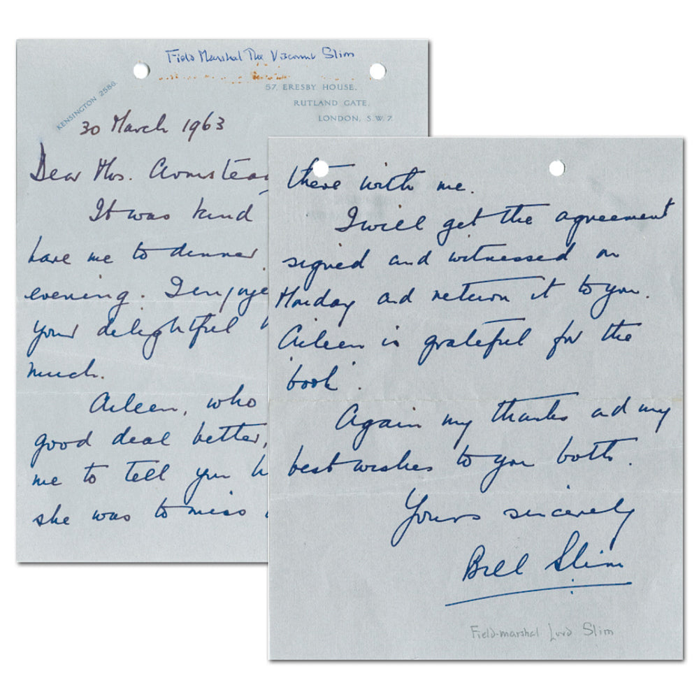 Genuine & Authentic Military Autographs & Signatures