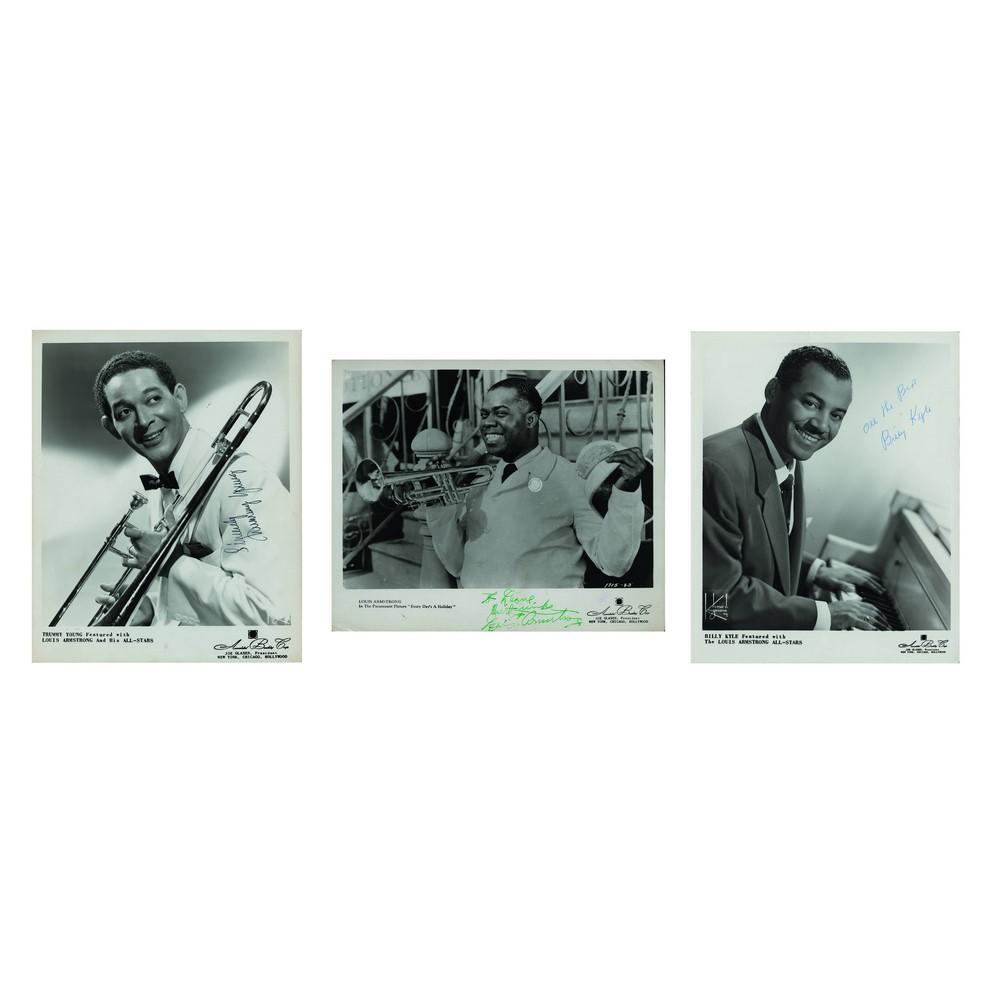 Louis Armstrong & All Stars Autographs