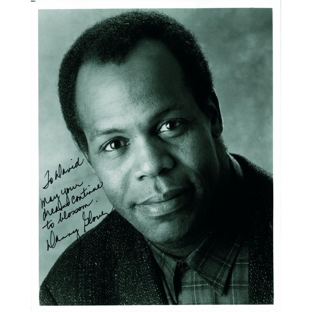 Danny Glover - Autograph - Signed Black and White Photograph
